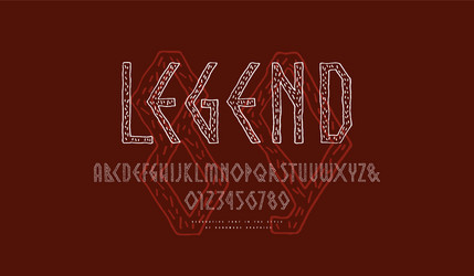 Font Viking Sans Vector Images (91)