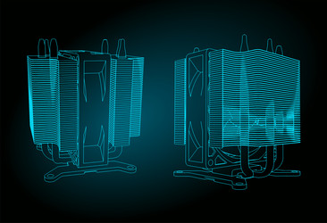 Cpu Cooler Vector Images (over 2,400)