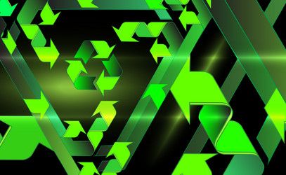 Environmental abstract background recycle ecology Vector Image