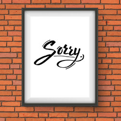 Saying Sorry Vector Images (over 600)