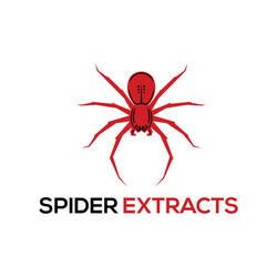 Spider studio - logo template Royalty Free Vector Image