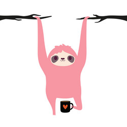 Cute Sloth Coffee Cartoon Vector Images (over 300)