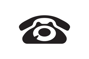 Phone icon call center app telephone icons Vector Image