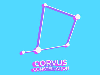 Corvus Constellation Vector Images (16)
