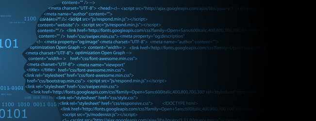 Artificial intelligence technology web background Vector Image