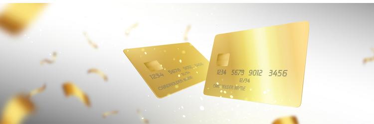 Credit cards template bank card concept Royalty Free Vector