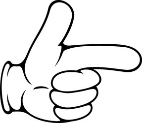 Pointing Finger Right Clip Art