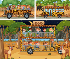 Giraffe on the Bus Vector Images (over 100)