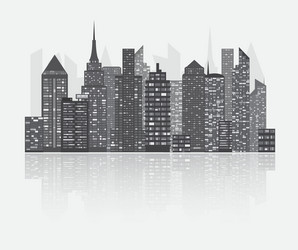 City Scape Vector Images (over 7,800)