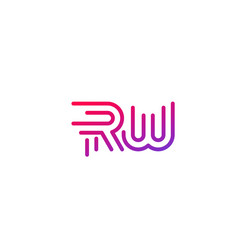 Letter Rw Logo Vector Images (over 1,800)