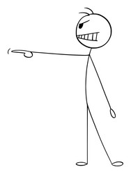 Angry Stick Figure Face