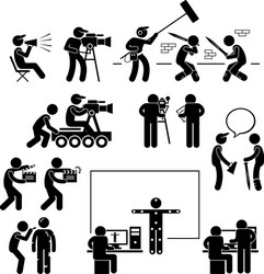 Stick Figures Talking Vector Images (over 900)
