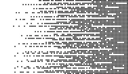 Pixel art horizontal lined background Royalty Free Vector