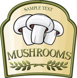 Mushroom Label Vector Images (over 3,500)