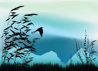 Nature Scene Silhouette Vector Images (over 18,000)