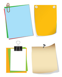 Note paper Royalty Free Vector Image - VectorStock