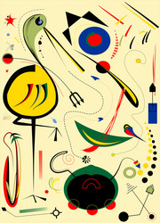 Painter Abstract Miro Vector Images (62)