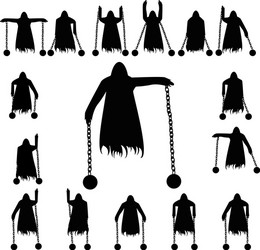 Chain Ghost Vector Images (over 140)