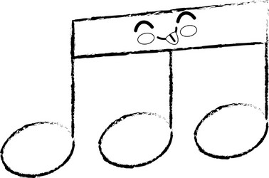 Smiley Music Notes Vector Images (over 160)