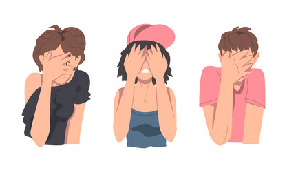 Ashamed Woman Vector Images (over 330)