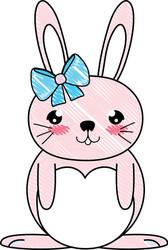 Cartoon Female Rabbit Vector Images (over 1,800)