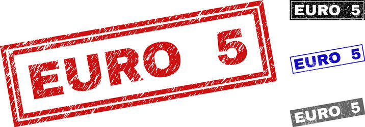 Euro rubber stamps Royalty Free Vector Image - VectorStock