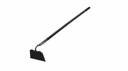 Hoe cultivator Royalty Free Vector Image - VectorStock