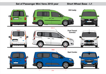 Ford Transit Connect Vector Images (37)