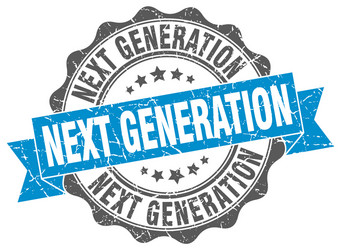 Next generation stamp sign seal Royalty Free Vector Image