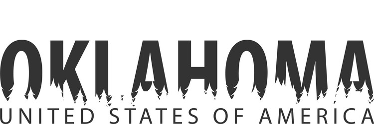 Oklahoma Letters Vector Images (over 160)