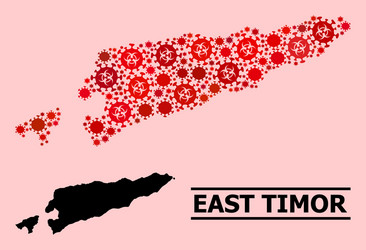 Timor Leste Map Vector Images (over 370)