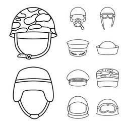 Uniform and soldier sign Royalty Free Vector Image