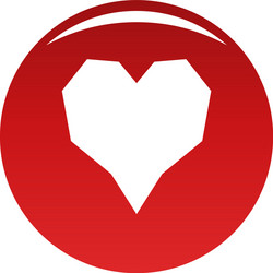 Heart Angular Icon Vector Images (54)