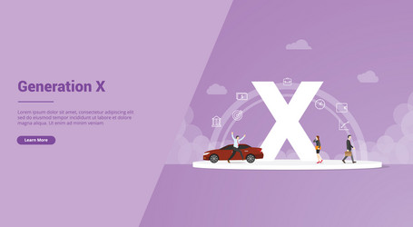 Generation X Icon Vector Images (over 630)