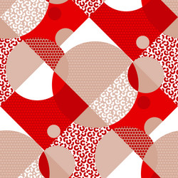 Red textured color diagonal seamless pattern Vector Image