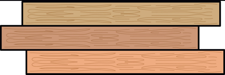 Wooden beam Royalty Free Vector Image - VectorStock