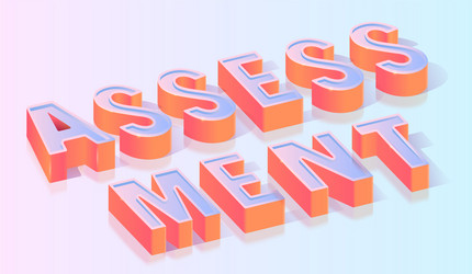 Isometric Assessment Vector Images (over 1,100)