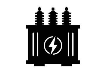 Power transformer blueprints Royalty Free Vector Image