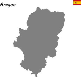 High quality map autonomous community of spain Vector Image