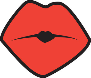 Smirk Lips Vector Images (82)