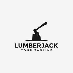 Log debarking icon design Royalty Free Vector Image