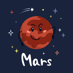 Cute Planet Mars Vector Images (over 2,600)