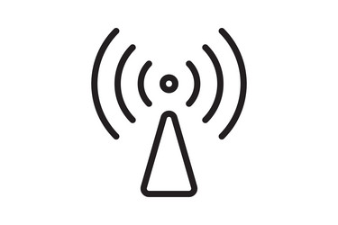 Wi-fi icon Royalty Free Vector Image - VectorStock