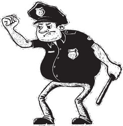 Officer Angry Cop Vector Images (over 160)