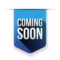 Coming soon badge Royalty Free Vector Image - VectorStock
