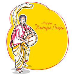 Happy Navratri with Dhol Vector Images (74)