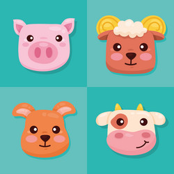Numbers Farm Animals Vector Images (over 1,400)
