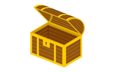 Empty Treasure Box Vector Images (over 690)