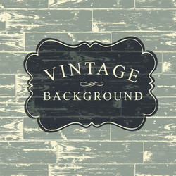 Vintage wooden sign Royalty Free Vector Image - VectorStock