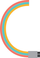 Computer wire technology Royalty Free Vector Image